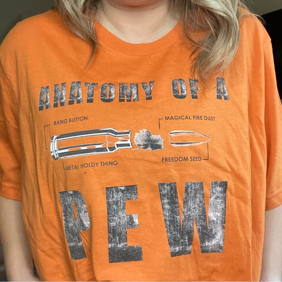 Bella Canvas | Shirts | Anatomy Of A Pew Crew Neck Tee | Poshmark